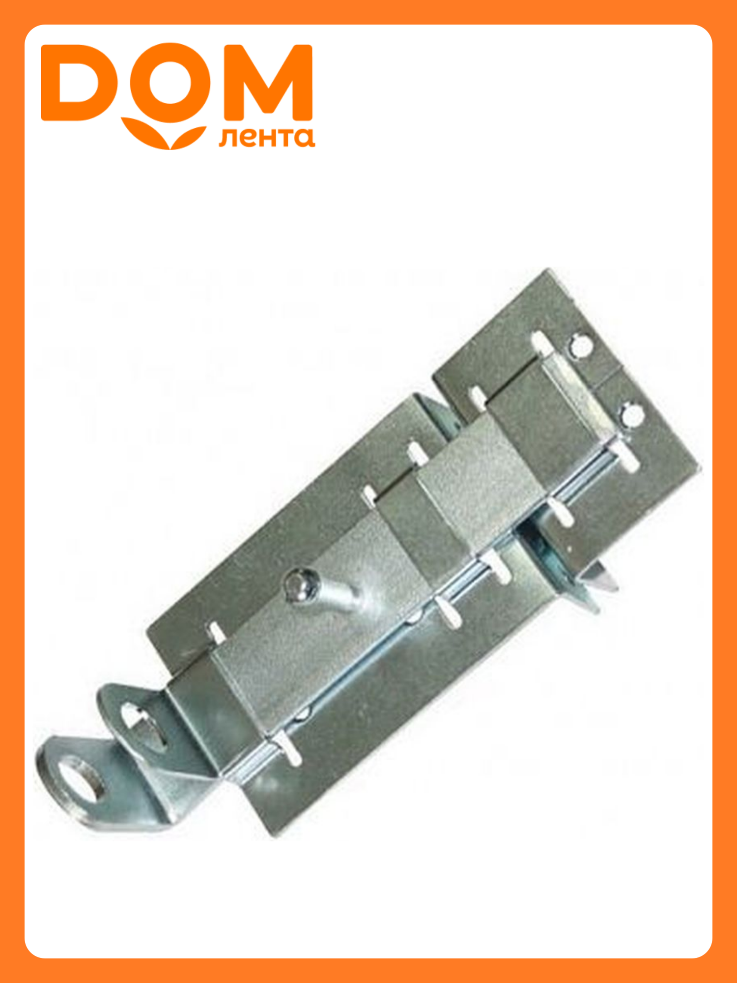 Задвижка накладная Tech-Krep ЗЩ-029 106х66 плоский ригель L146 цинк