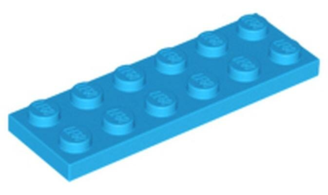 Деталь Lego 3795 Plate 2 x 6