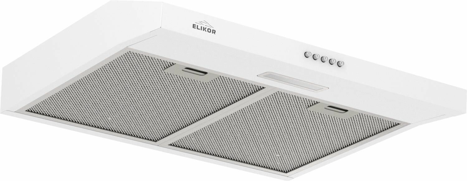 Встраиваемая вытяжка ELIKOR кухонная ONE 60 BK белая 298169