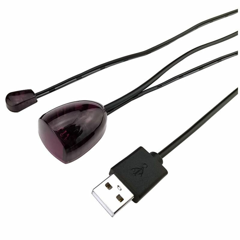 Инфракрасный USB-адаптер-повторитель пульта: приёмник и передатчик для всех ИК-устройств, скрытое управление / питание 5V. ИК-повторитель USB приёмник передатчик 5V