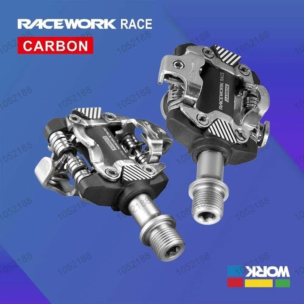RACEWORK M8100 MTB Педали SPD Стандартные контактные педали серебристый