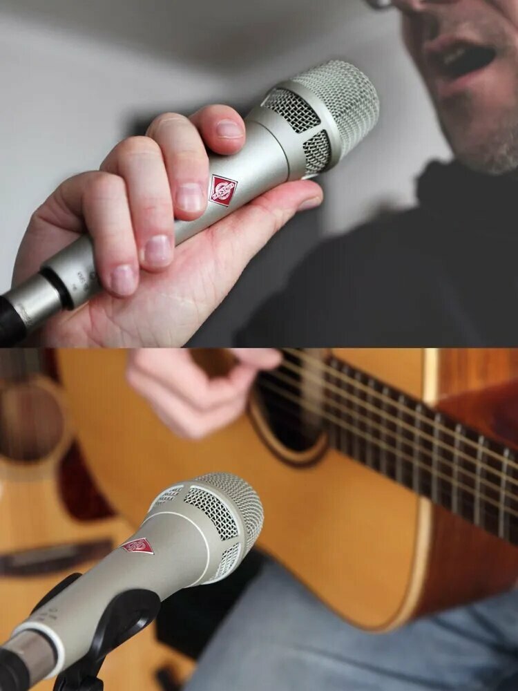 Neumann Микрофон для живого вокала KMS105, золотой