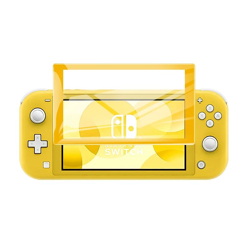 Switch Lite Защитная пленка с желтым краем 9H Закаленное стекло - 1 лист