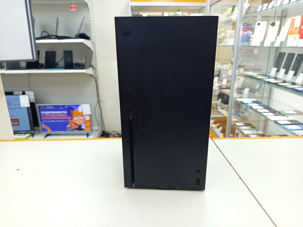 Игровая приставка Microsoft Xbox Series X Black, 1TB SSD, 4K, Bluetooth б/у уценка