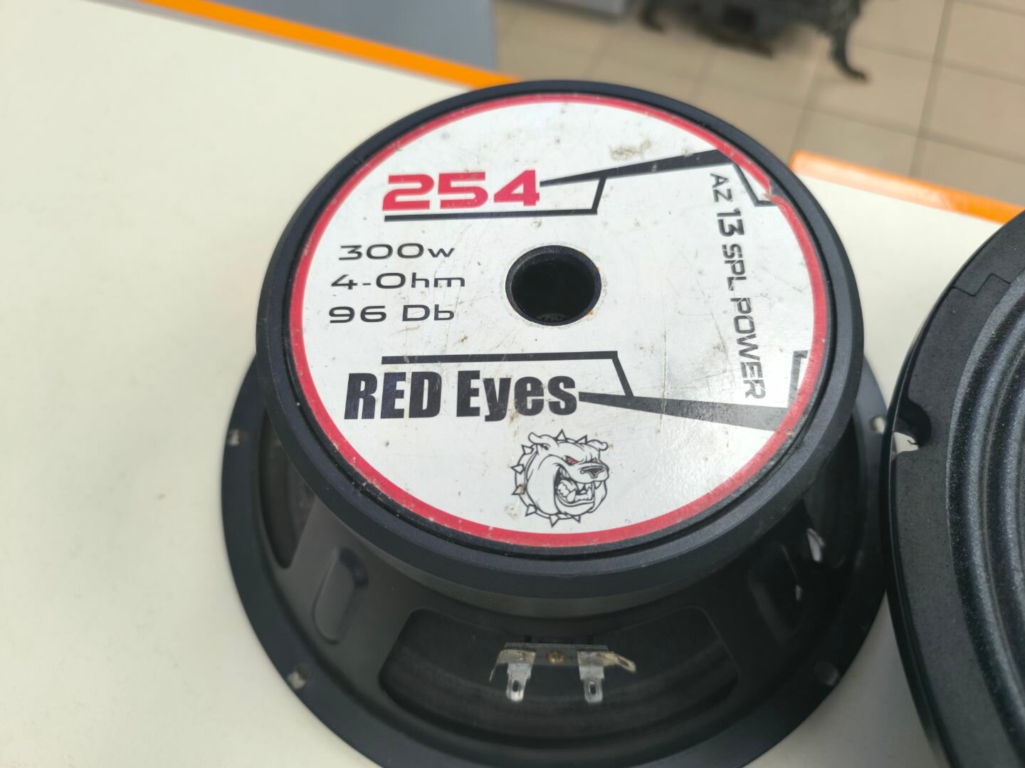 Эстрадный динамик AZ-13 SPL Power RED EYES 254, Б/У, Уценка