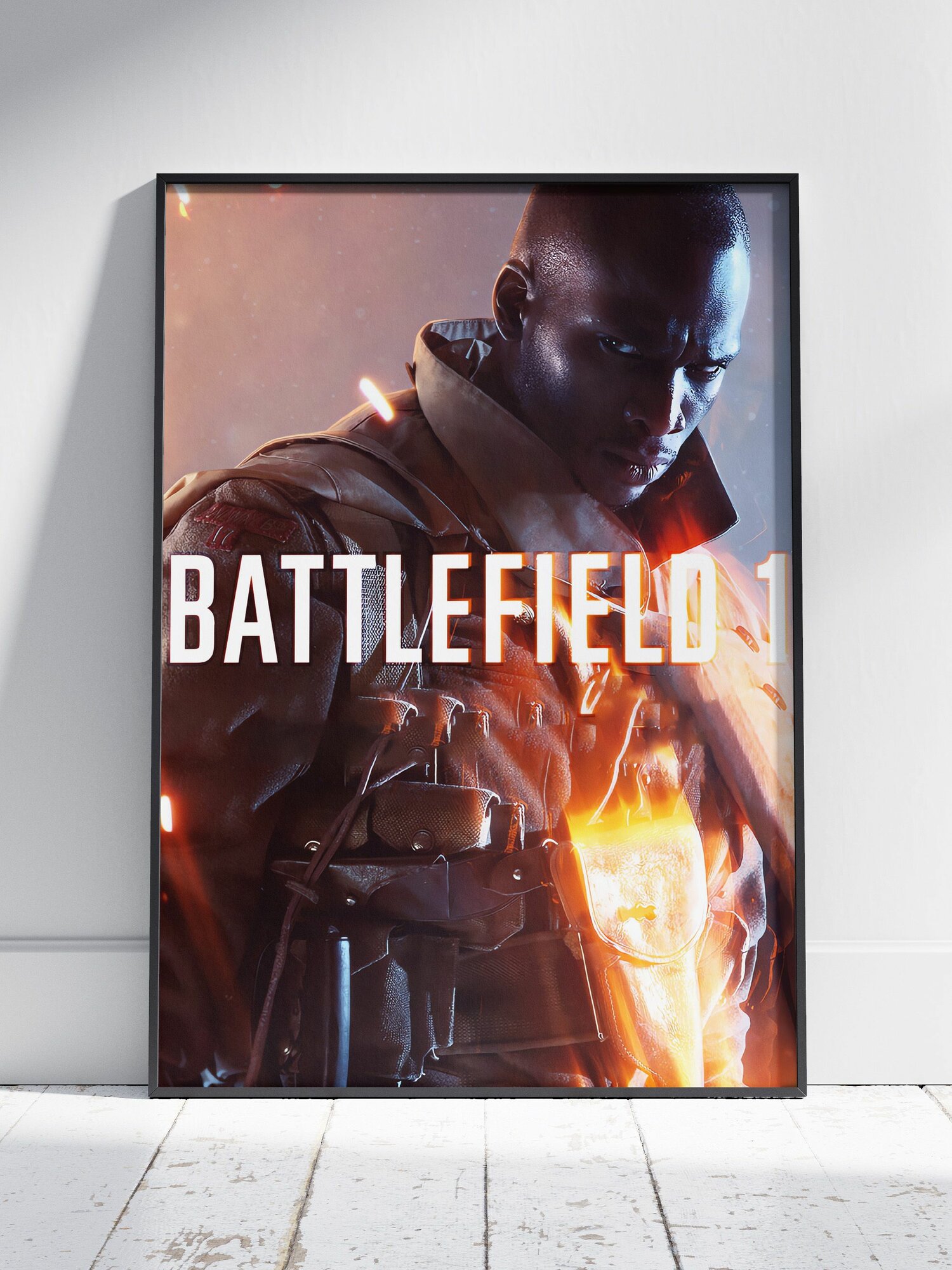 Плакат на стену для интерьера Батлфилд (Battlefield 1 - 2) - Постер по компьютерной игре формата A3 (30x42 см)