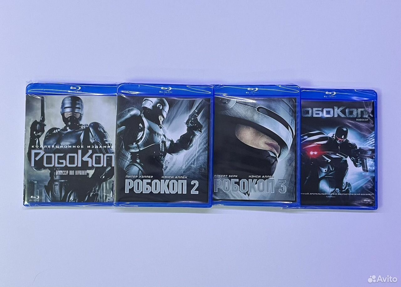 Робокоп/Робот-Полицейский. Blu-ray коллекция