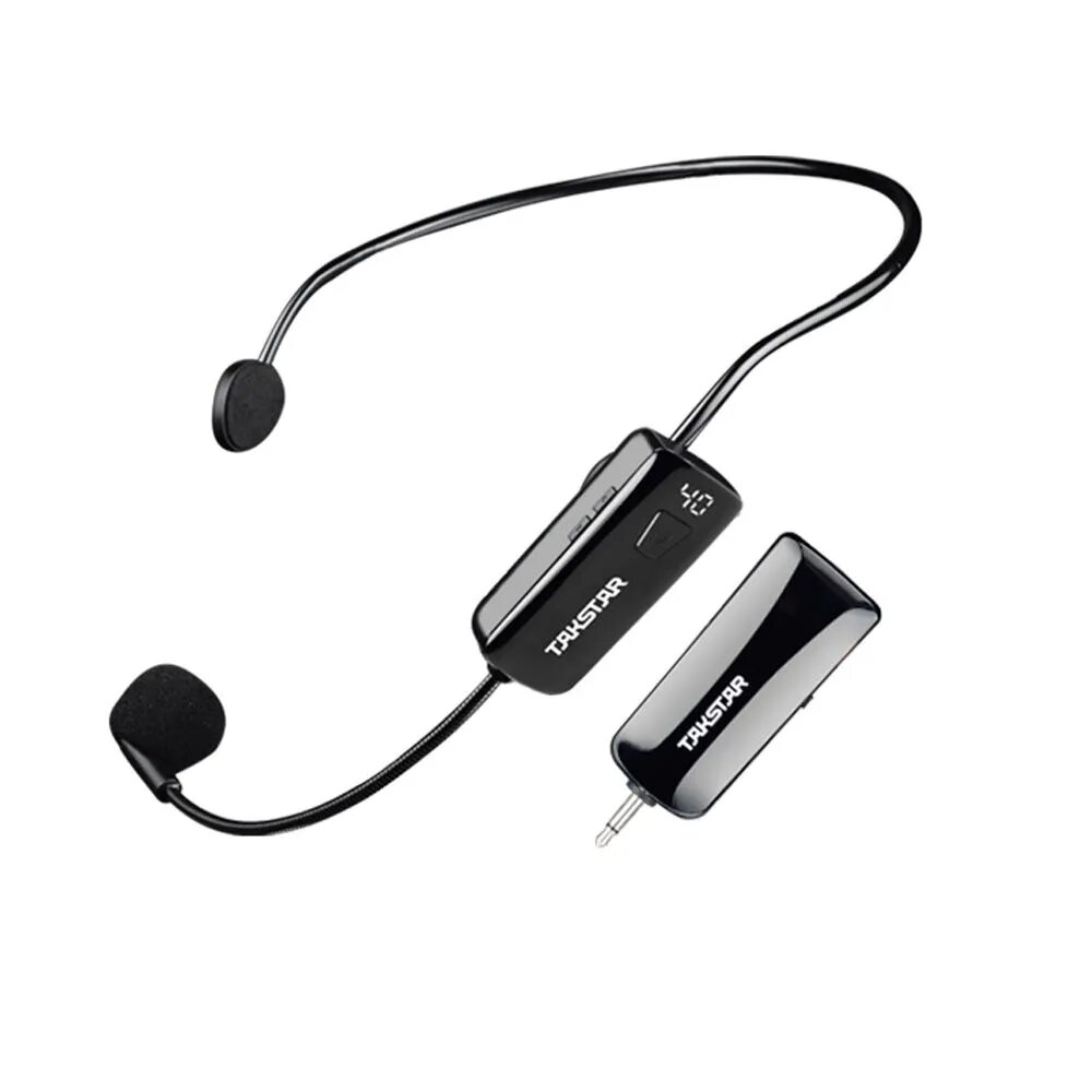 TAKSTAR HM-200W Беспроводной головной микрофон с экраном, Techshow