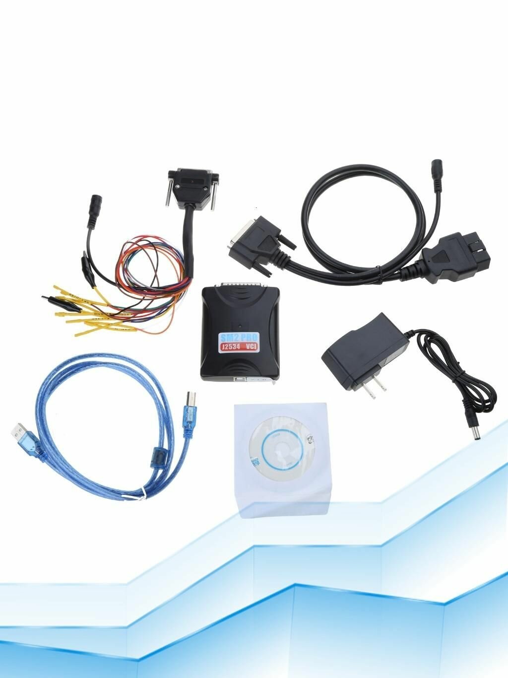 Программатор ЭБУ SM2Pro J2534VCI, - Тип А