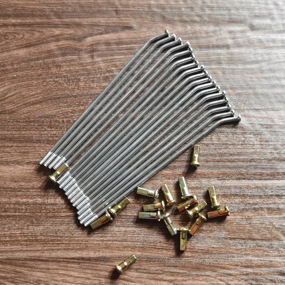 Спицы для электровелосипеда и мотоциклов 3.2/3.5/4.0 мм 4.0X160mm silver