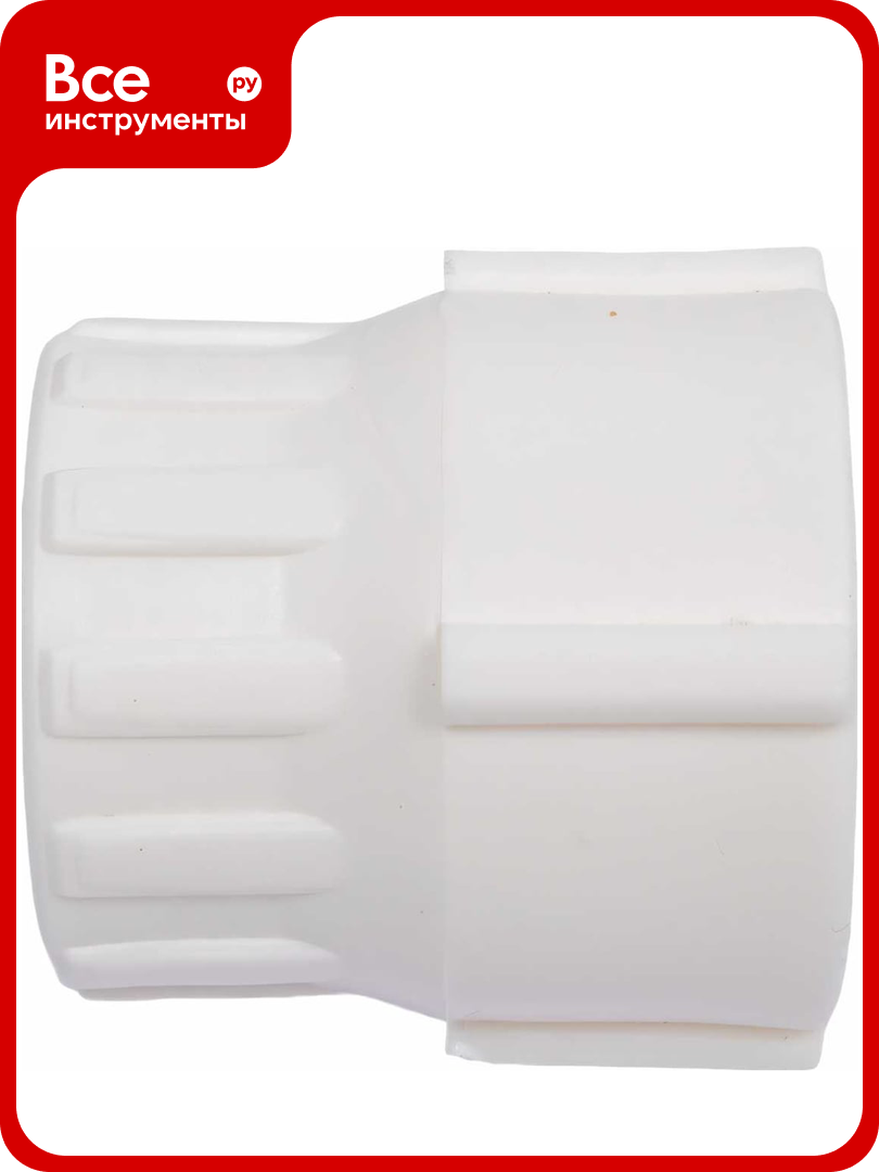 Комбинированная муфта RTP PPR внутренняя резьба 32x1/2 белый 47741