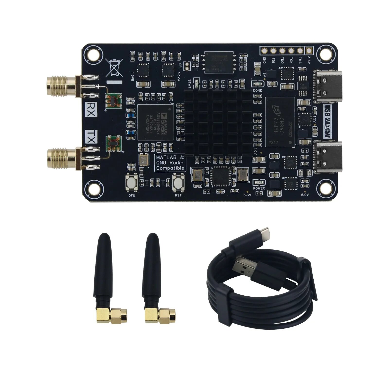 HamGeek SDR Radio Zynq7010+AD9363, Цвет: 7010 board