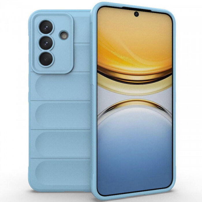 Flex Silicone Противоударный чехол для Samsung Galaxy A57 с защитой камеры и микрофиброй