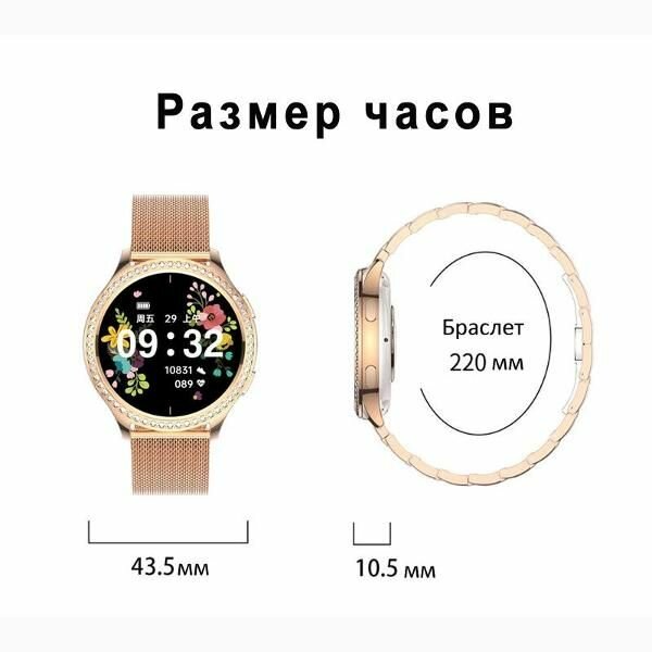 Смарт-часы CheckME Smart CMSAK53GG2 — фото 1