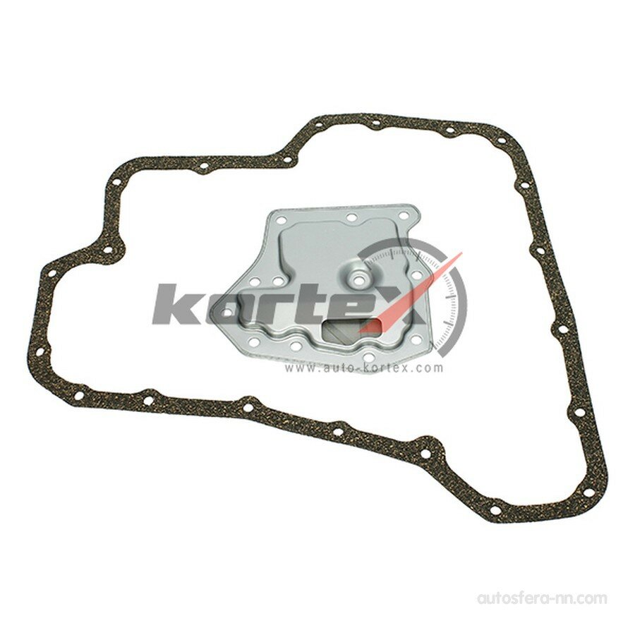 KORTEX KO4002 Фильтр масляный АКПП NISSAN TIIDA 07-/NOTE 06-/ALMERA 95-00/MICRA 02-10/PRIMERA 90-07 (c прокл.)