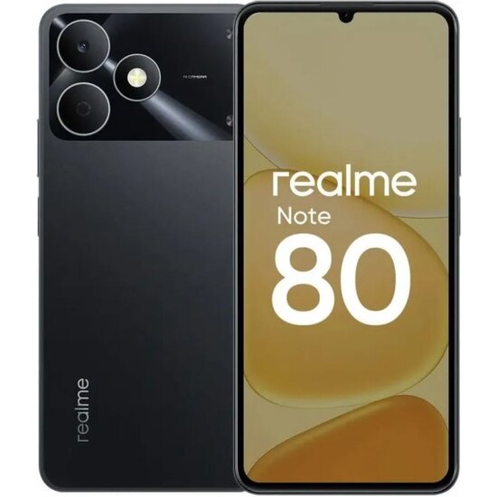 Смартфон Realme Note 80 4/128GB Черный