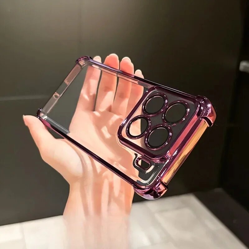 Чехол Xiaomi Mi 15T Purple, силикон, противоударный