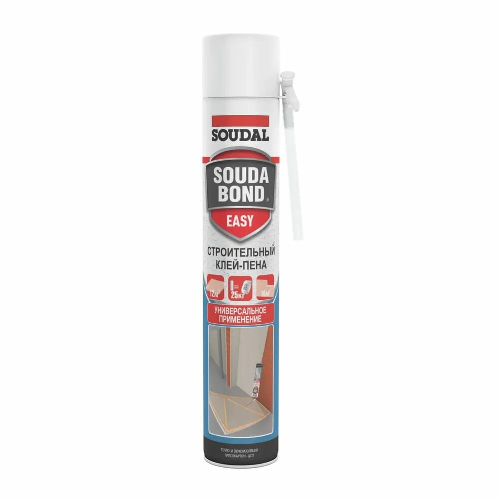 Клей полиуретановый Soudal Soudabond Easy (750 мл)