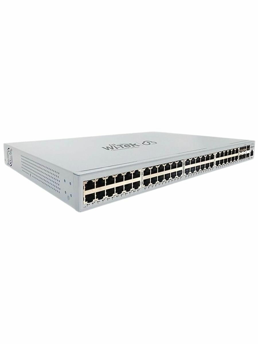 Управляемый гигабитный L3-коммутатор Wi-Tek WI-CMS554F-L3
