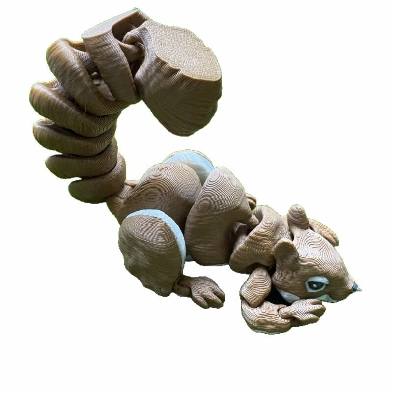 Фигурка белки (3D-печать)