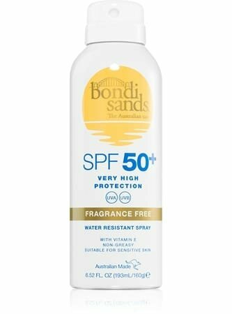 Средство солнцезащитное Bondi Sands SPF 50+ Fragrance Free, спрей, 160 г