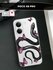 Силиконовый чехол на Poco X8 Pro / Поко X8 Про с принтом Snake and butterflies 2