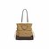 Сумка CHARLES & KEITH, фактура плетеная, темно-коричневый
