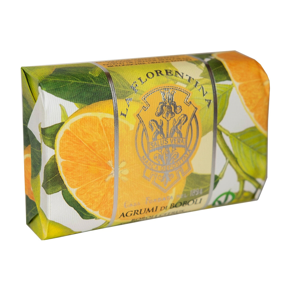 Мыло для женщин и мужчин La Florentina Citrus Soap 200 гр / Парфюмированное средство Флорентина Цитрусы