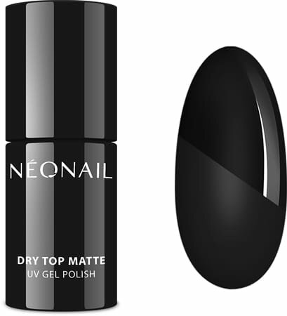 Лак для ногтей NeoNail Dry Top Matte, матовый, 7.2 мл