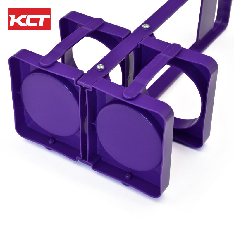 Двухсекционная пивная стойка для KTV бара, складная винная стойка, портативная переносная стойка с двойной ручкой, стойка для красного вина и напитков