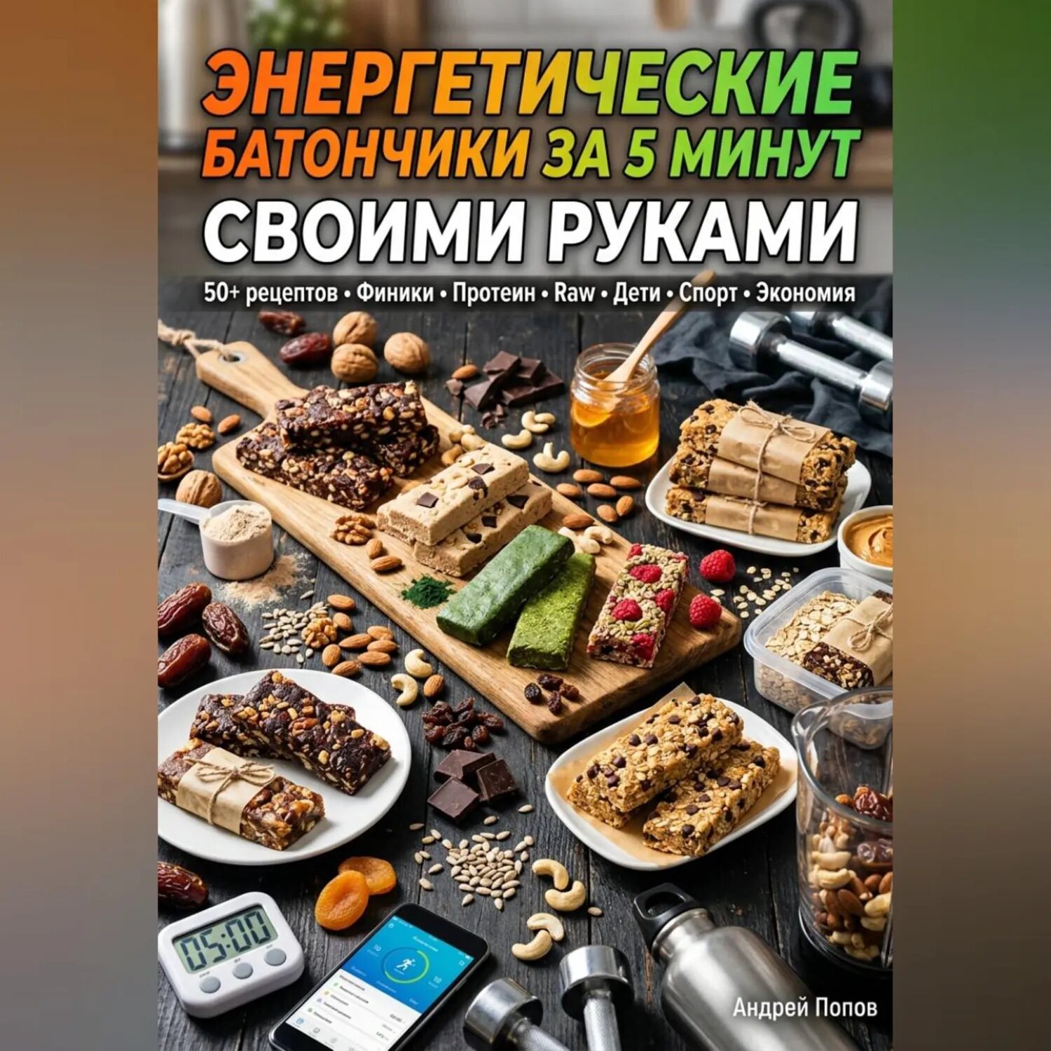 Энергетические батончики за 5 минут своими руками [Аудиокнига]