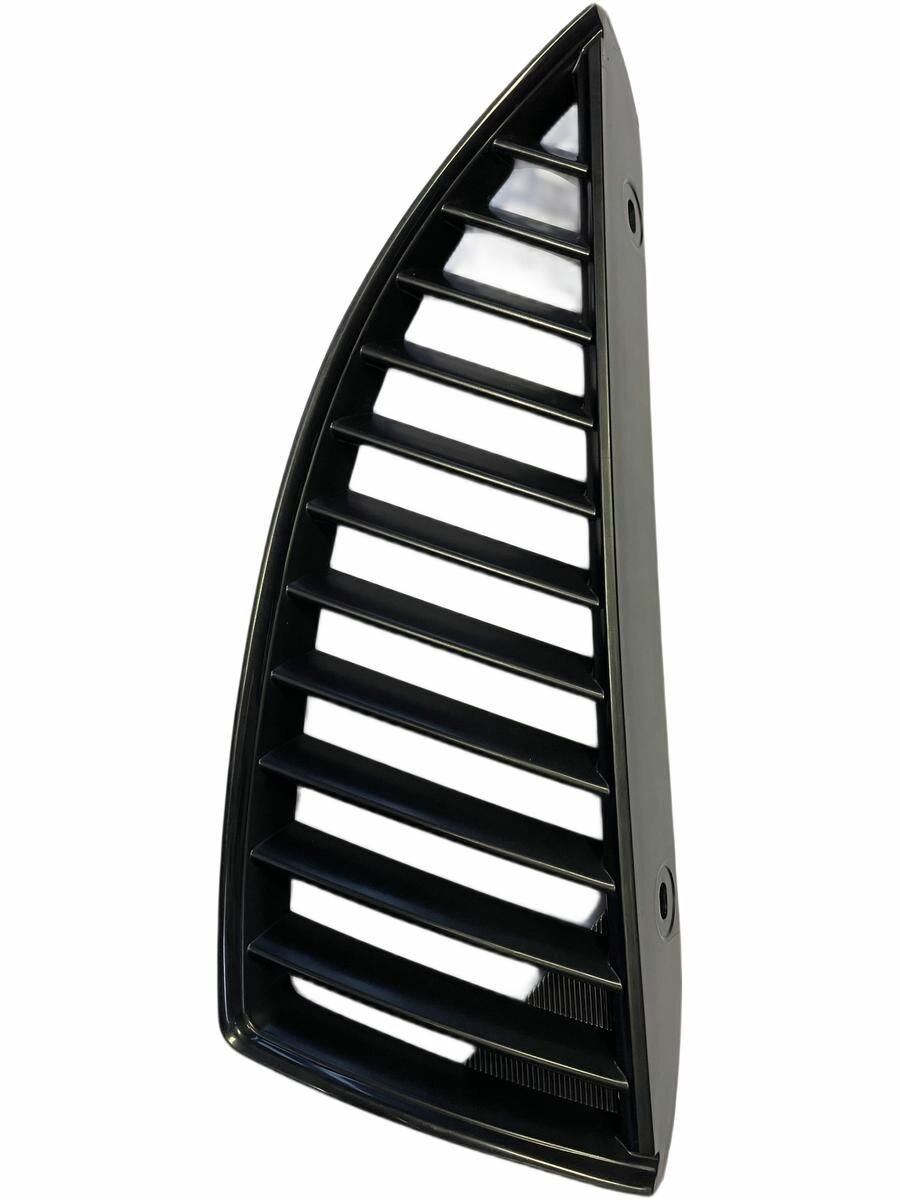 Решетка бампера левая на MITSUBISHI LANCER 2003-2005 черная TYG MB07124GAL