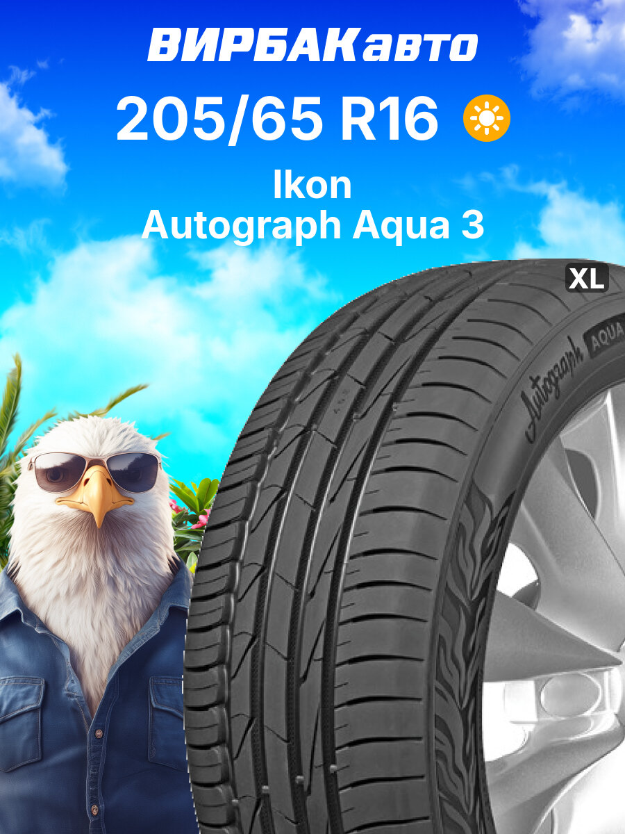 Летние шины Ikon Autograph Aqua 3 205/65 R16 99V XL