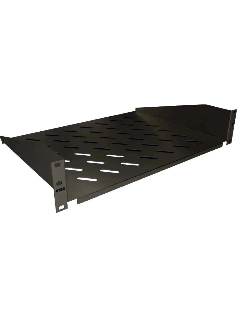 Полка NTSS NTSS-FF-350-BL переднего крепления 2U глубиной 350мм RAL9005