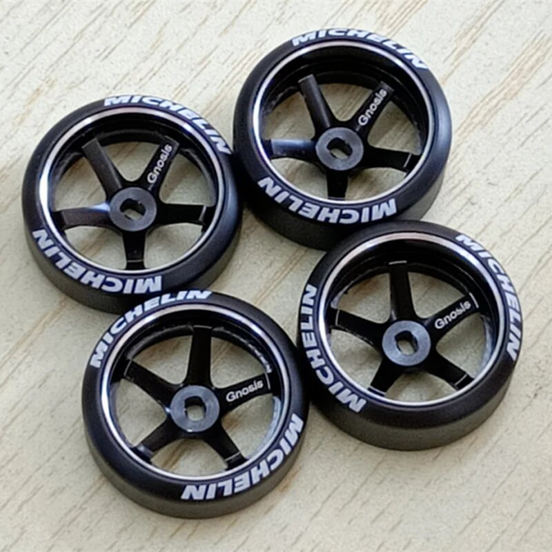 Колеса для RC-автомобилей Michelin Gnosis, черные, Logo 4.5