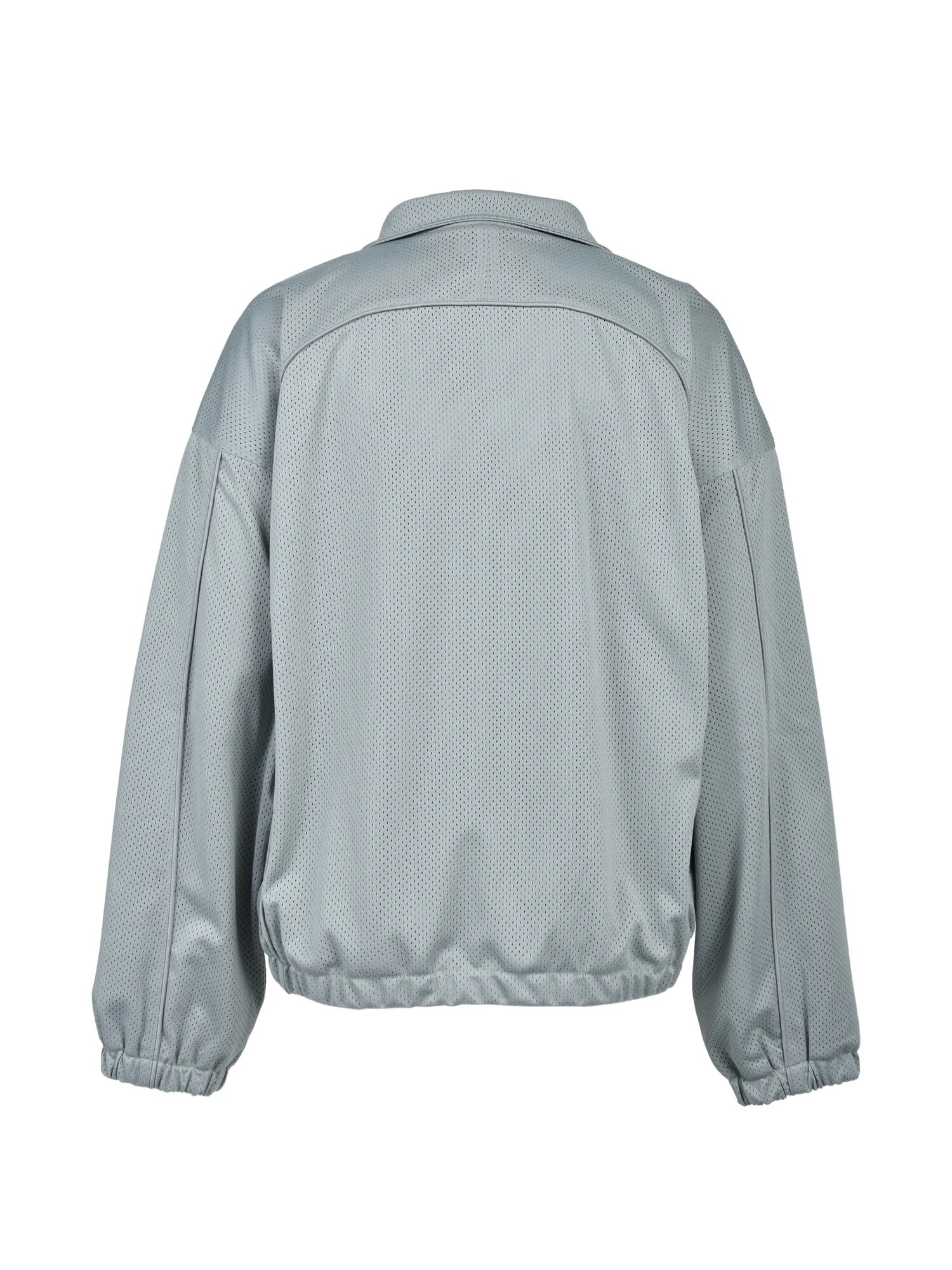 Куртка BREATH Mesh logo-embroidered jacket, размер 48, grey — фото 1