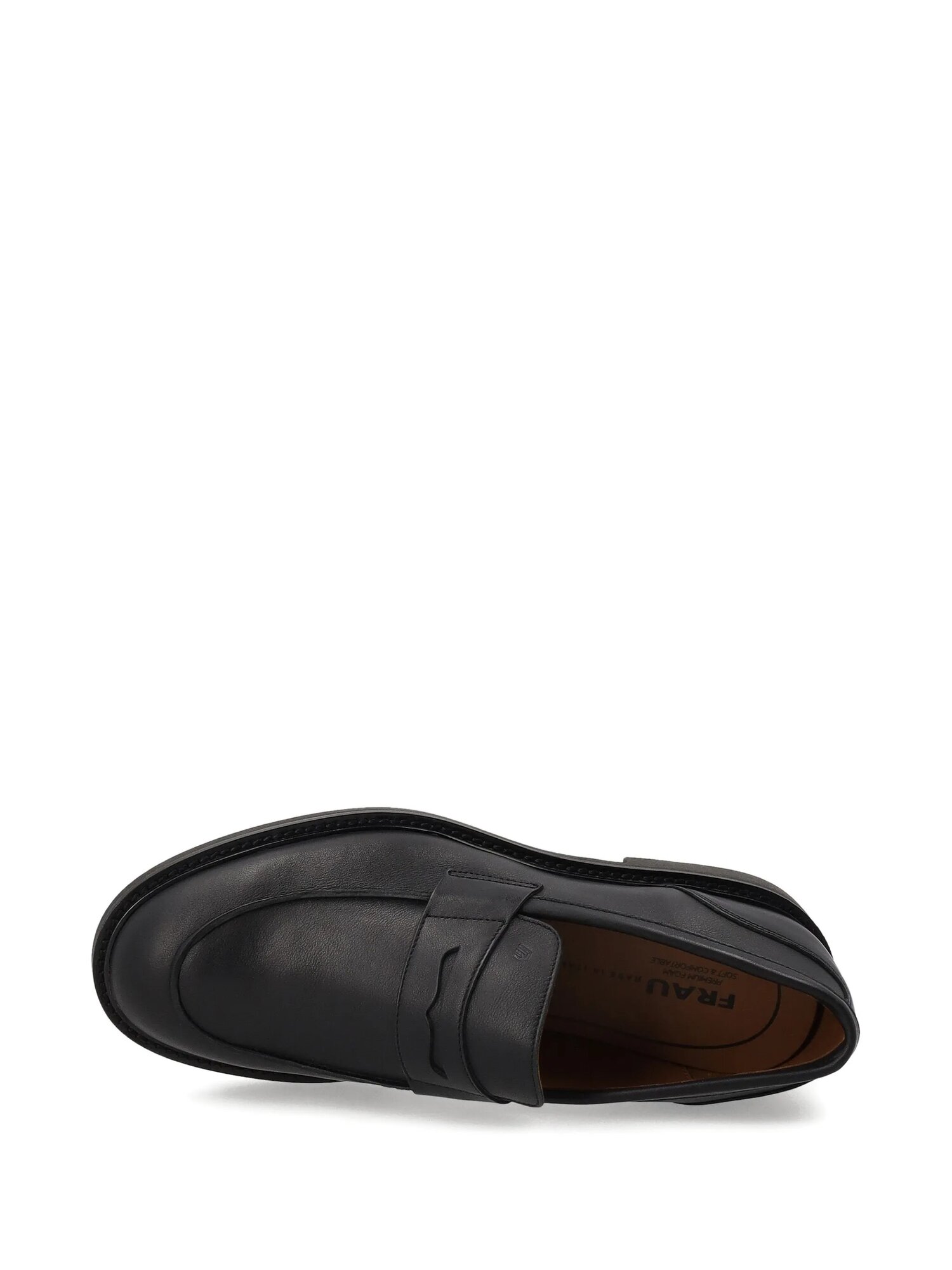 Лоферы Frau Leather loafers, размер 43, black/black — фото 1