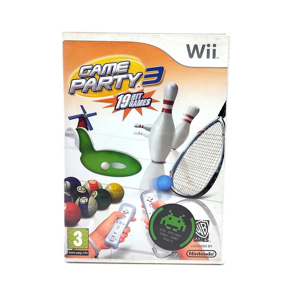 Game Party 3 (Wii) (регион PAL)