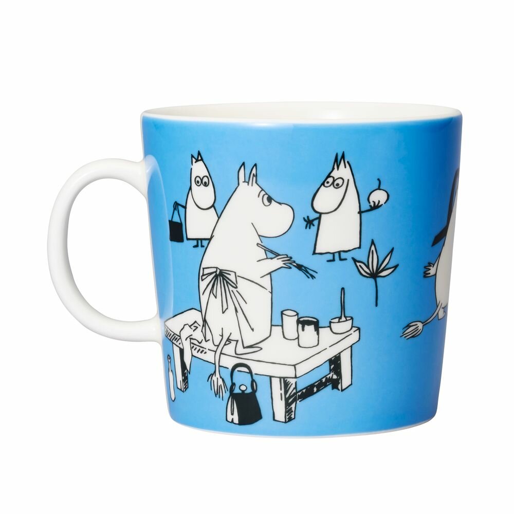 Кружка Arabia Finland Moomin blue, фарфор, 400 мл.