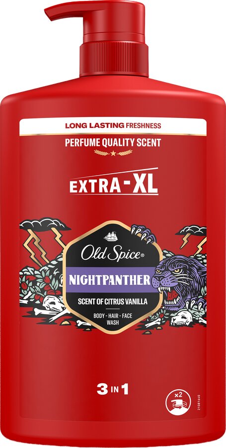 Гель для душа+Шампунь OLD SPICE Nightpanther