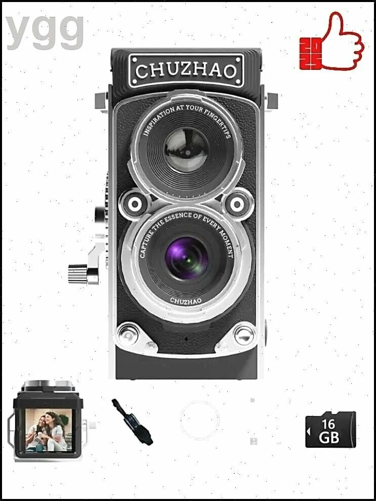 Эксклюзивная модель CHUZAO M1 с ретросенсором CCD и двойным фокусом обеспечивает премиальную детализацию изображения