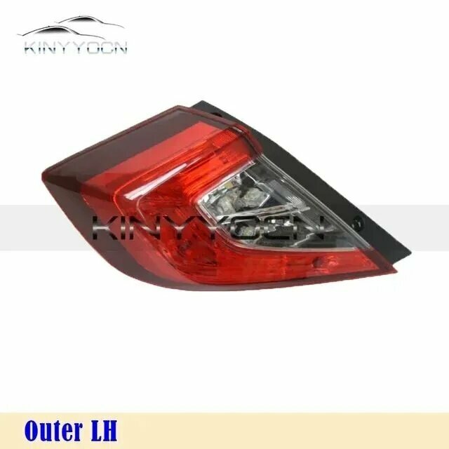 Фары автомобильные, Задний фонарь, 1 шт, арт. Honda Civic X 2016 - 2020 Outer