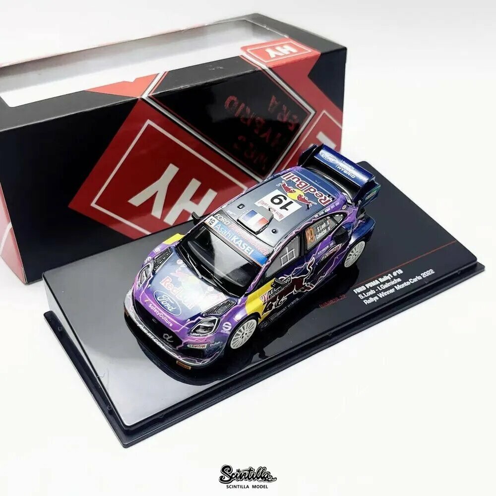Машинка IXO model 1/43 #Ford Monte Carlo Rally Car Alloy Car Model Collection Gift
