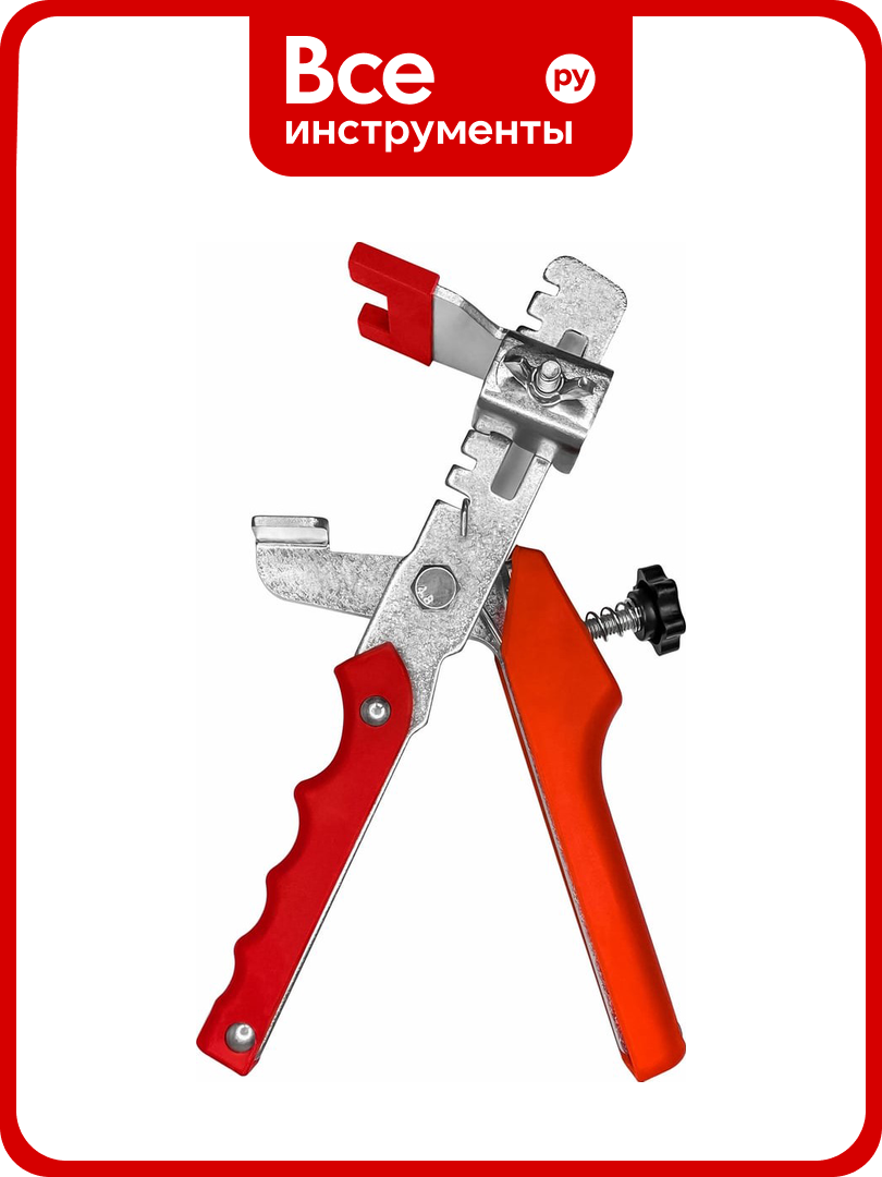 Щипцы для СВП vertextools 0029-3-12, надежные, металлические с пластиковой рукояткой, для точного захвата плитки