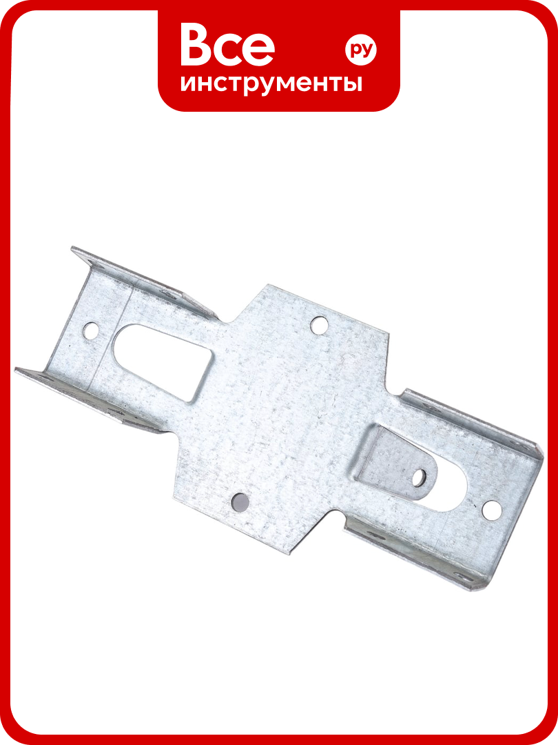 Наружный кронштейн забора STARFIX 40x60x174 мм, цинк SMP-31362-1