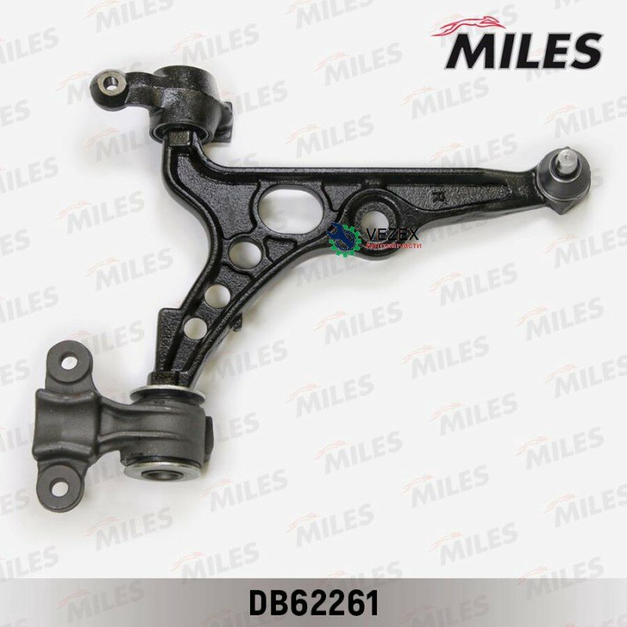 MILES DB62261 Рычаг передней подвески правый нижний CITROEN JUMPY/PEUGEOT 806/EXPERT (LEMFORDER 2706601) DB62261