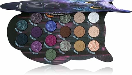 Тени для век Jeffree Star Cosmetics artistry palette night owl, 18 1 г