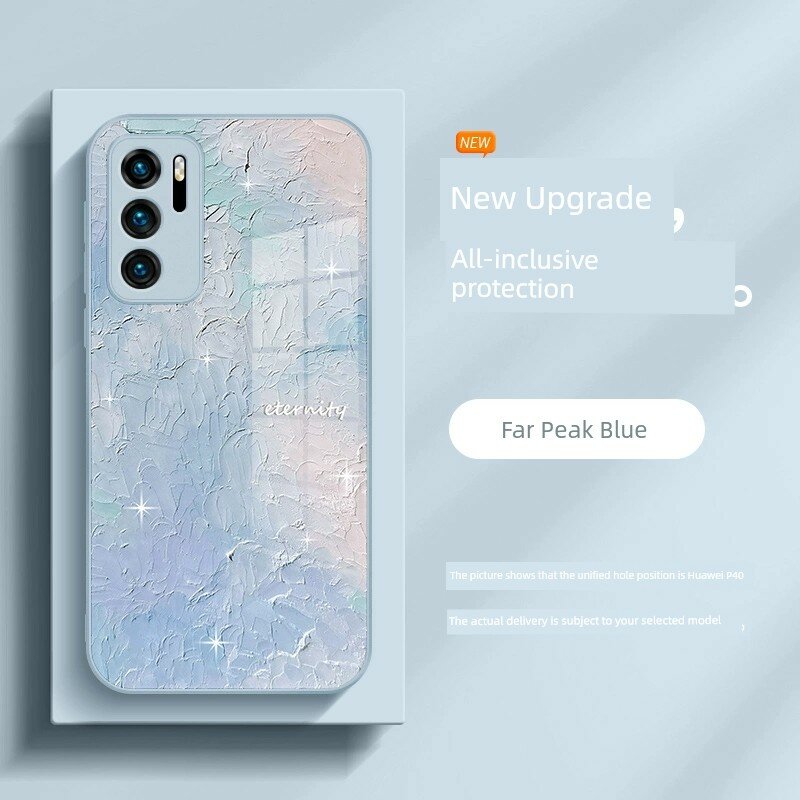Чехол для телефона Huawei Nova 8 Pro, Матовая поверхность, Глубокий синий цвет, Совместимость с Huawei Nova 8 Pro