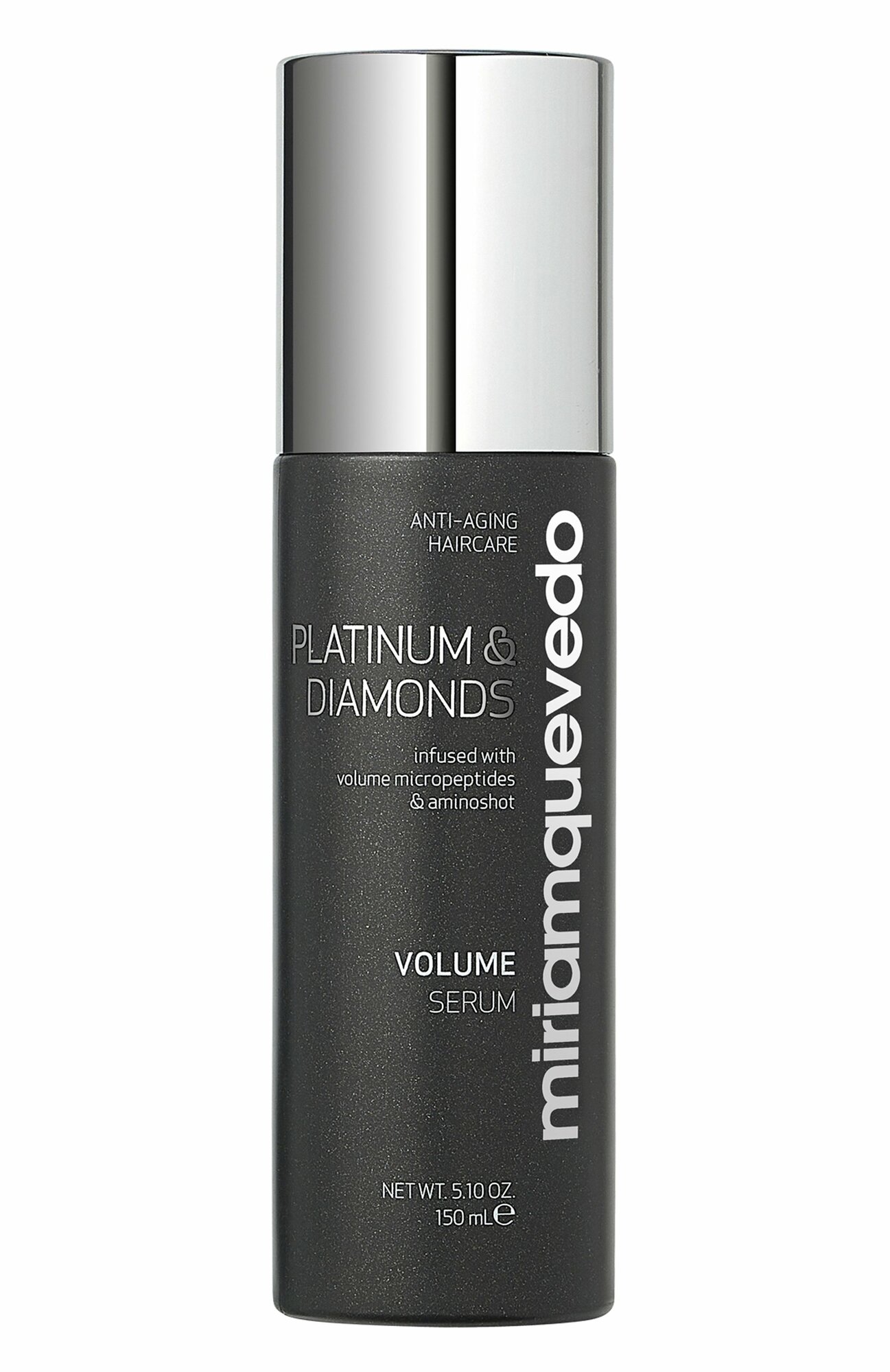 Бриллиантовая сыворотка-люкс с платиной для придания объема (150ml) Miriamquevedo