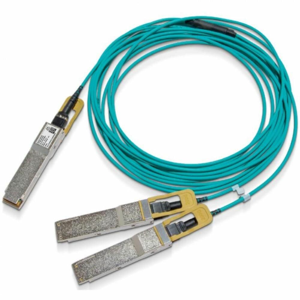 Трансивер-кабель Mellanox MFS1S50-H005V 200Gb/s to 2x100Gb/s IB HDR QSFP56 to 2x QSFP56 5m